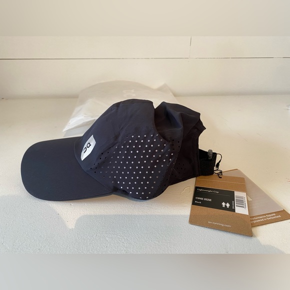 On Running | Accessories | On Running Lightweight Cap Black Unisex Nwt ...